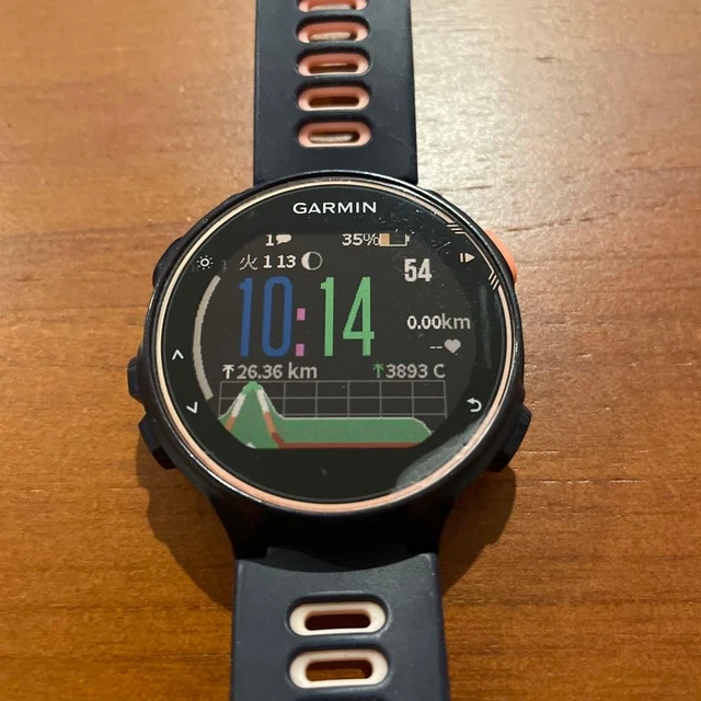 GARMIN FORERUNNER 735XT Smartwatch GPS Running Heart Rate Used $209.33 ...