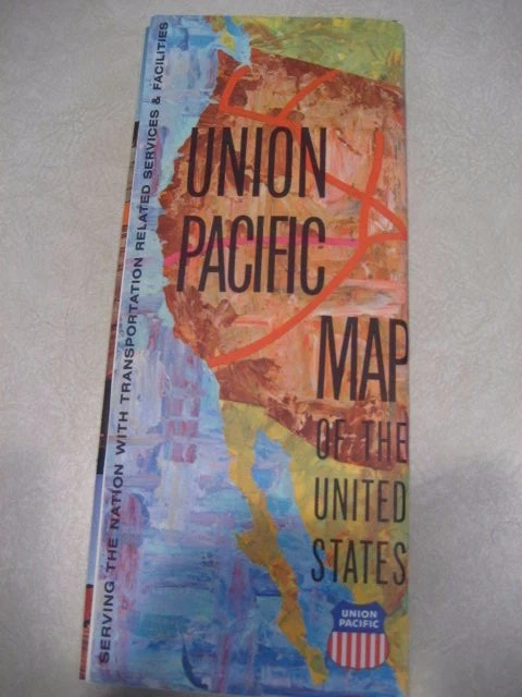 1971 MAPS RAND McNally US, Panoramic World Map + Union Pacific Map Lot ...