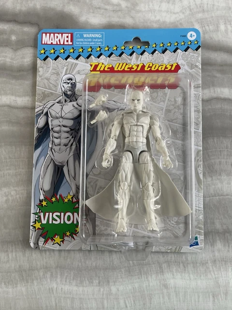 MARVEL LEGENDS SERIES Vision 15-cm Retro Packaging Action Figure Toy, 2 ...