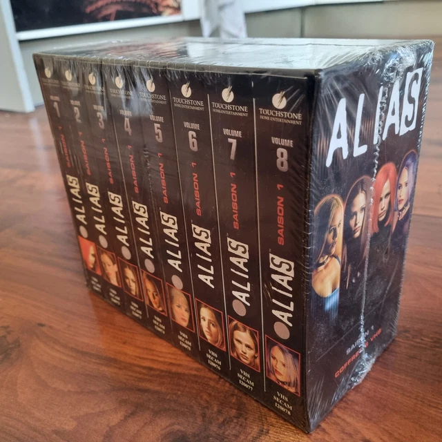 COFFRET 8 VHS de la série Alias - saison 1 complète EUR 6,00 - PicClick FR