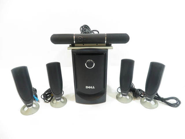 DELL - MMS 5650 Surround Sound Home Speakers - PC Computer Theatre ...