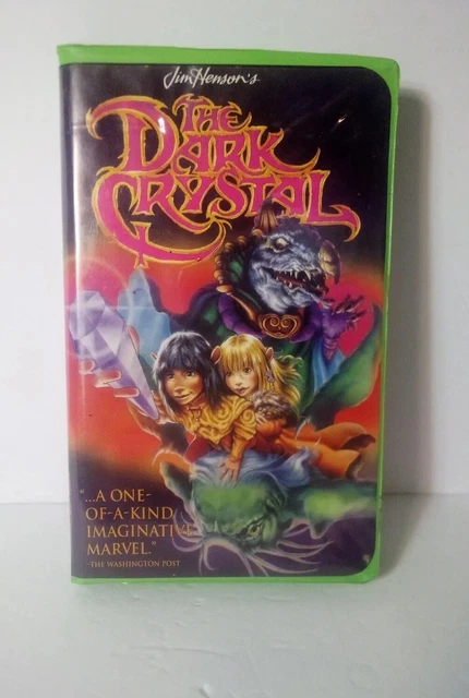 THE DARK CRYSTAL VHS, Green Clam Shell Case, 1994, Jim Henson VGC £3.05 ...