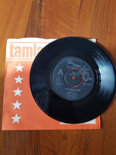 JACKSON FIVE - THE BOOGIE MAN 45 giri single 7" vinyl Demo Record UK ...
