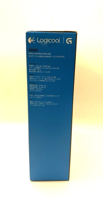 LOGITECH/LOGICOOL G600T MMO Gaming Mouse – Unopened – Box Wear – From ...