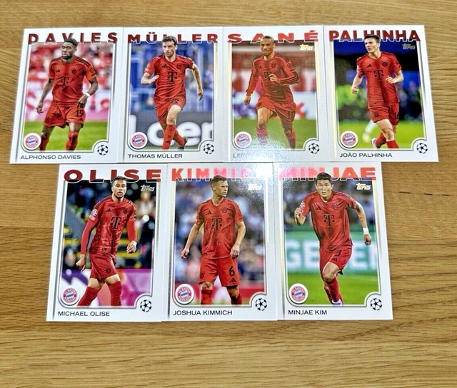 2024-25 TOPPS UCC Flagship FC Bayern München Lot (7 Karten) EUR 4,00 ...