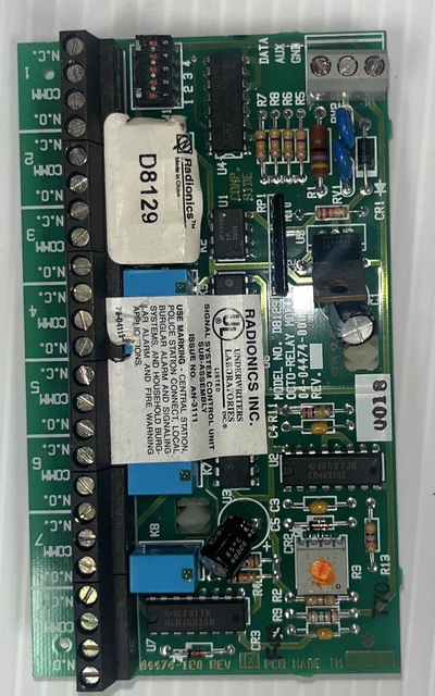 PLACA MÓDULO DE sistema de seguridad Bosch Radionics D8129 Nost EUR 22 ...