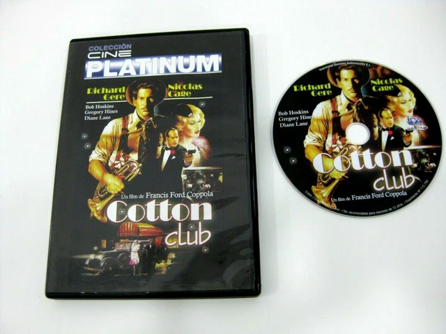 COTTON CLUB DVD Richard Gere Nicolas Cage Diane Lane - Bob Hoskins EUR ...