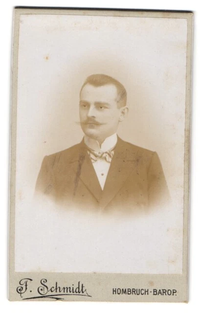 FOTOGRAFIA F. SCHMIDT, Hombruch-Barop, Bahnhofst. 46, elegante signore ...