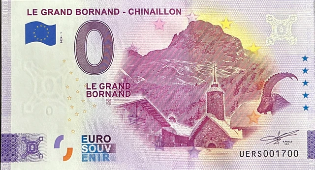 GELDSCHEIN LE GRAND Bornand Chinaillon Savoyen Frankreich 2024 Nummer ...