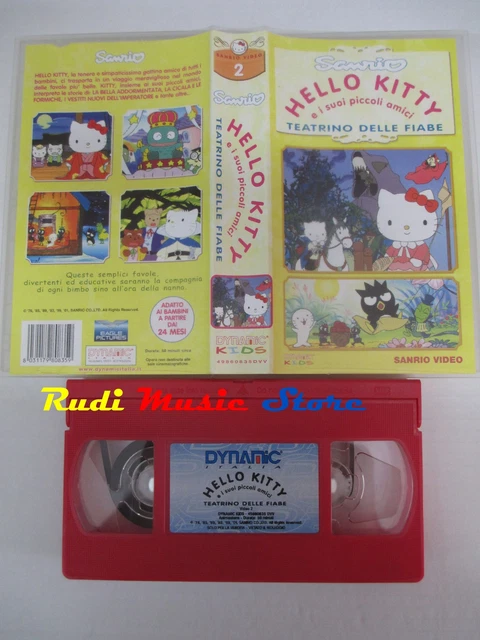 FILM VHS CARTONE HELLO KITTY E I SUOI PICCOLI AMICI 2 Teatrino fiabe ...