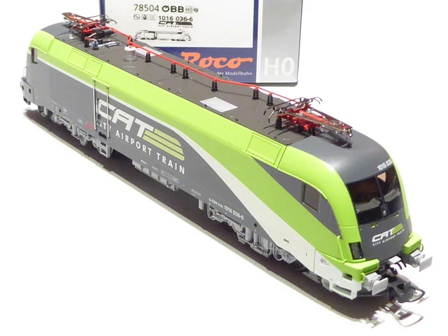 ROCO HO ÖBB 4 axes Elok 1016 036 6 CAT vert gris 78504 NEUF dans son ...