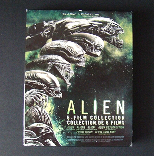 ALIEN 6-FILM COLLECTION Blu-Ray 2017 6-Disc Set W/ Slipcover & Lobby ...