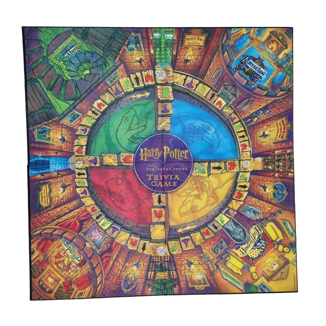 HARRY POTTER SORCERERS Stone Trivia Game Prefects Edition Replacement ...