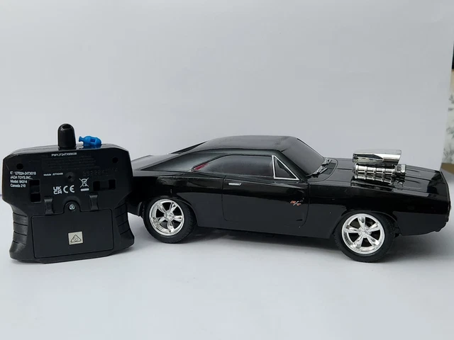FAST & FURIOUS Dom's Dodge Charger R/T F8 Jada Remote Control Car Turbo ...