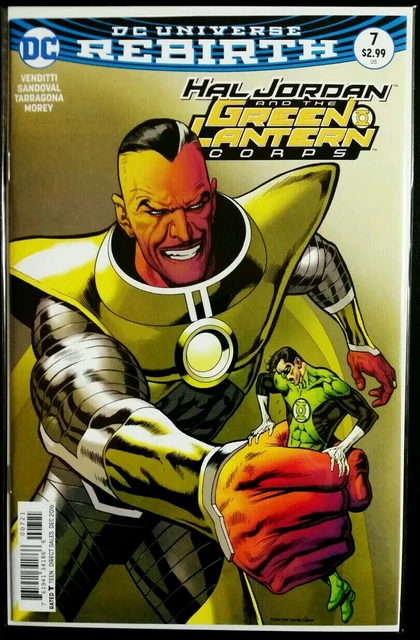 HAL JORDAN AND GREEN LANTERN Corps #7b (2016 Rebirth DC Comics) livre ...