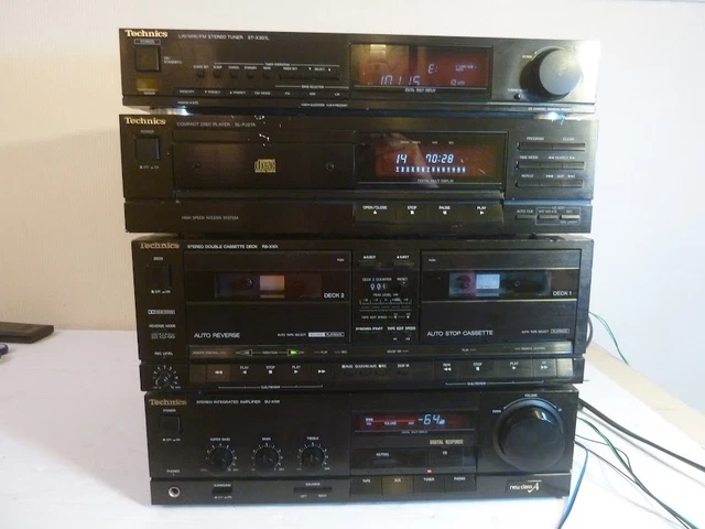 TECHNICS HI-FI STEREO Stack System £150.00 - PicClick UK