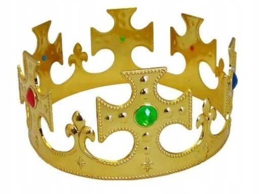 GOLD CROWN - Fancy Dress Royal King Queen Accessory £29.99 - PicClick UK