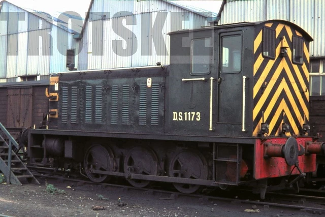 35MM SLIDE BR British Rail Diesel Loco DS 1173 c1966 Original £26.60 ...