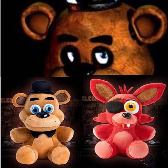 2X FIVE NIGHTS At Freddy's FNAF Sanshee Plush Toy Freddy Foxy Stuffed ...