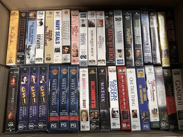 37 VHS TAPES Of All Kinds $60.00 - PicClick AU