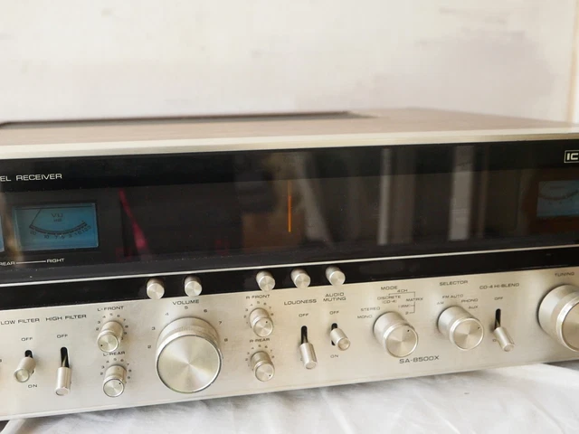 AMPLI TUNER TECHNICS SA-8500X CD-4 AM/FM Quadrophonie Receiver EUR 400,00 - PicClick FR