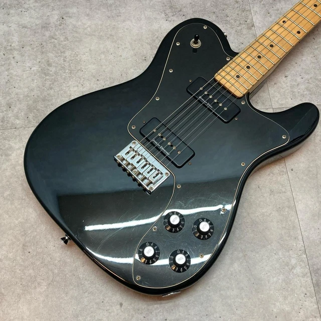 SQUIER BY FENDER Vintage Modified Telecaster Custom Used Maple Black w ...