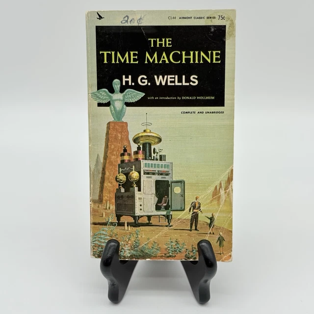 THE TIME MACHINE by HG Wells intro by D. Wollheim 1964 paperback Sf1 $9 ...