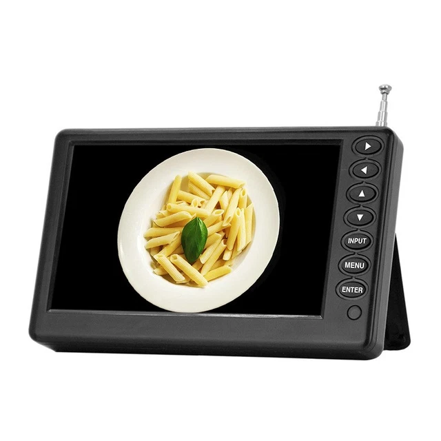 5INCH PORTABLE DIGITAL TV 1500mAh ultra-thin rechargeable car home ...