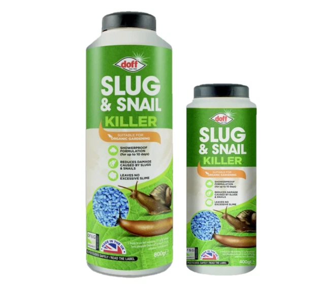 DOFF SLUG KILLER Blue Mini Pellets Effective Slug Snail Killer & Pest ...