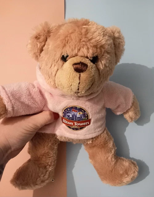 ALTON TOWERS TEDDY Bear, Plush Toy £2.00 - PicClick UK