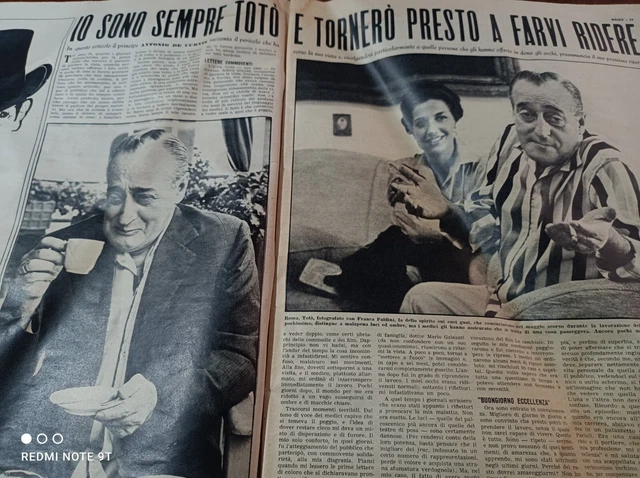 TOTO’ AGRATE ANNA Moffo Bordighera Amalfi Roncogno Maria Callas ...