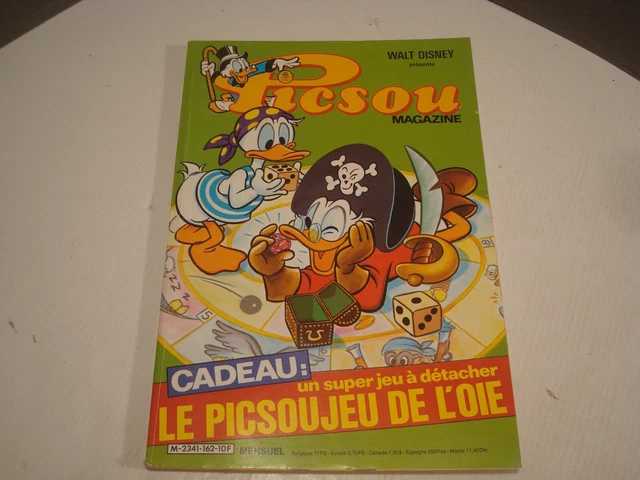 PICSOU MAGAZINE N° 162 de Juillet 1985 + Cadeau Supplément Complet EUR ...