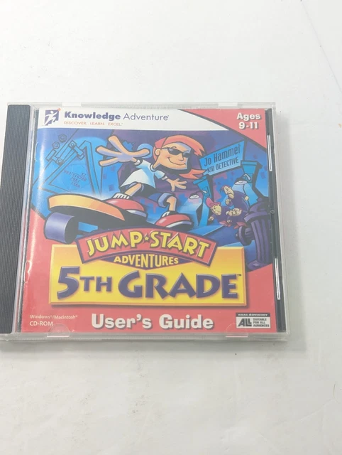 JUMPSTART ADVENTURES 5TH Grade (PC/Mac, 1997) $4.81 - PicClick CA