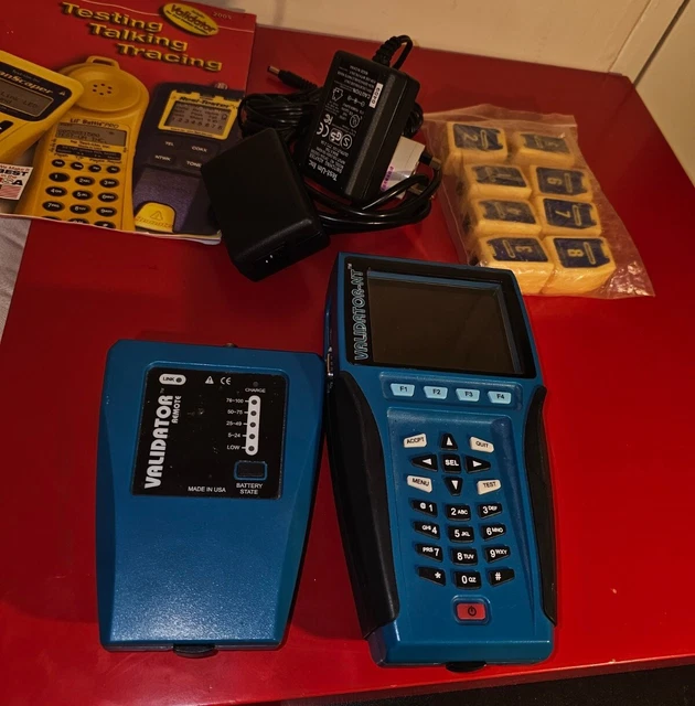 TEST-UM JDSU VALIDATOR NT905 Network LAN Ethernet Cable Tester NT-905 £ ...