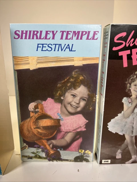 VINTAGE SHIRLEY TEMPLE In The Little Princess & Festival 2 Movie VHS ...