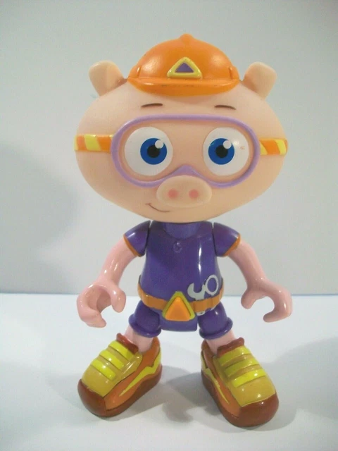 PBS KIDS SUPER Why Alpha Pig 6" Action Figure 2009 Learning Curve EUR ...
