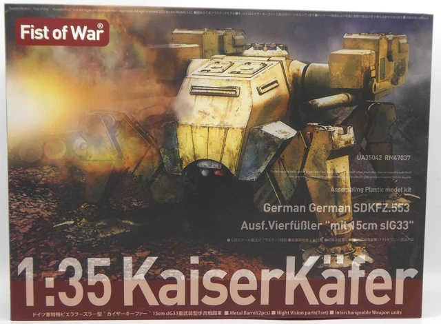 MODELCOLLECT UA35042 KAISERKÄFER Vierfüßler Modellbausatz 1:35 EUR 29 ...