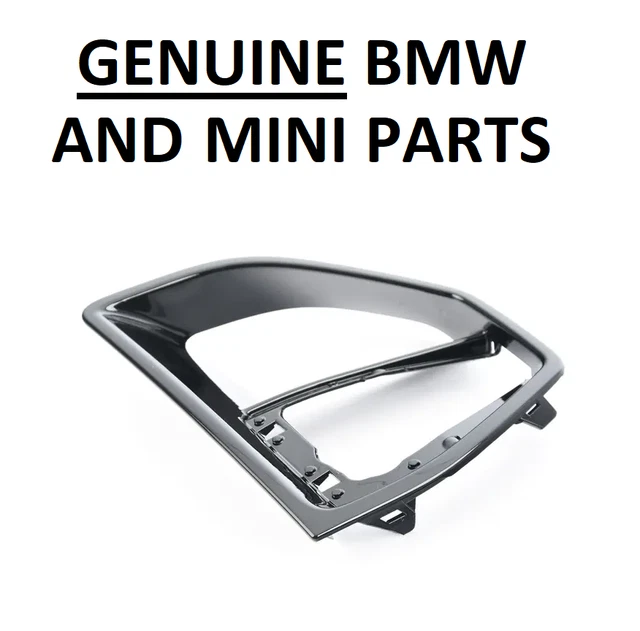 VÉRITABLE BMW X5 G05 M Performance Avant Air Entrée. Noir 51118074270 ...