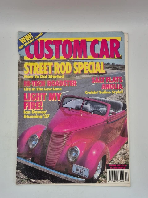 CUSTOM CAR MAGAZINE October 1992 Hot Rod £10.78 - PicClick UK