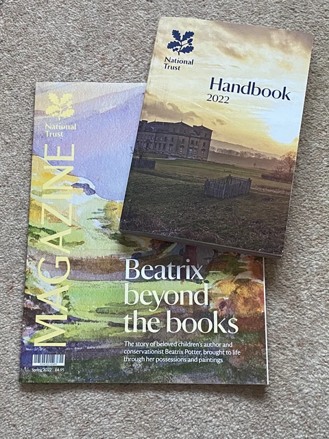 NATIONAL TRUST HANDBOOK 2022 brand new and spring 2022 magazine ...