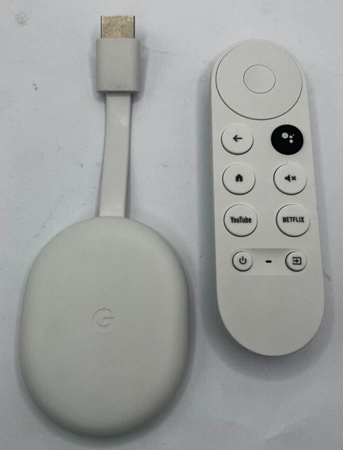 GOOGLE CHROMECAST CON Google TV HD - Modello G454V con telecomando ...