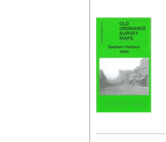MAP OF SEAHAM Harbour 1895 Durham Sheet 21.03 £5.95 - PicClick UK