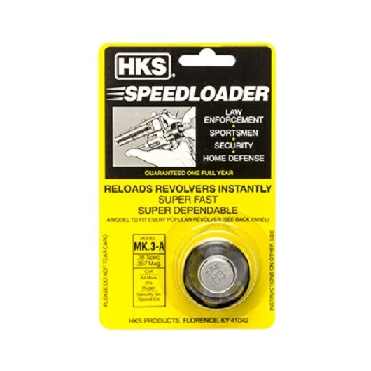 HKS MK.3-A MK3A Speed Loader fits 6 shot 38 357 COLT MK3, MK5, King ...