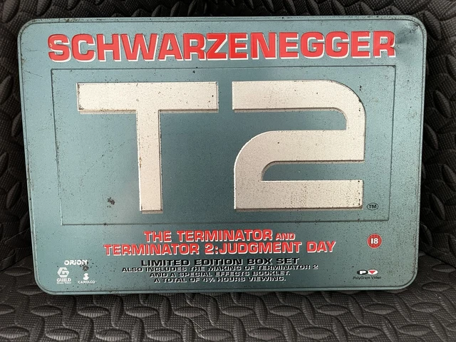 THE TERMINATOR T2 VHS Video Limited Edition Box Set Tin Arnold ...