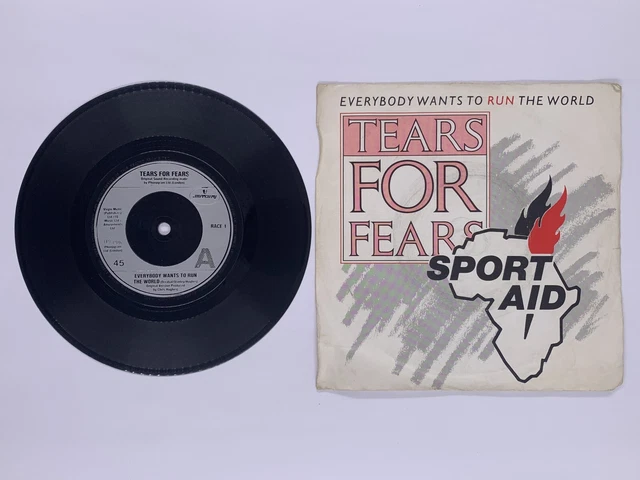 TEARS FOR FEARS - Everybody Wants To Run The World 7” Vinyl Single EUR ...