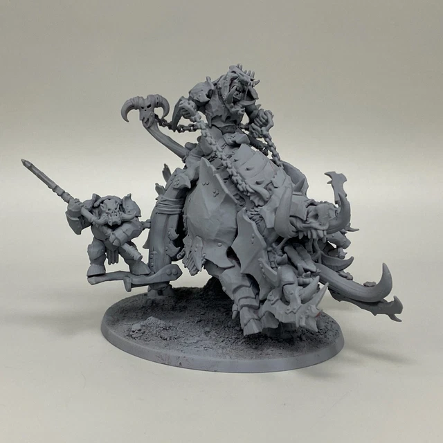 MAW-GRUNTA AVEC HAKKINS Crew Orruk Warclans Warhammer Aos Age De Sigmar ...