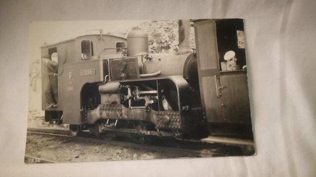 SNOWDON MOUNTAIN RAILWAY No. 6 "Padarn" 1930's Real Photo £3.00 ...