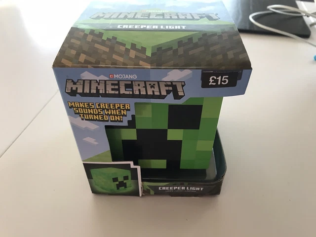 MINECRAFT CREEPER LIGHT with Official Creeper Sounds New in box £6.52 ...