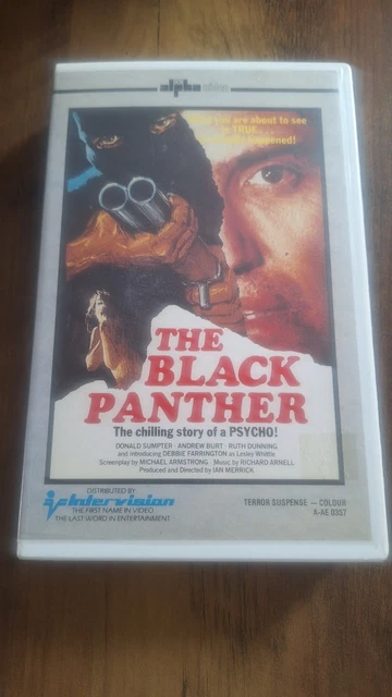 BLACK PANTHER PRE Cert Vhs £16.14 - PicClick UK