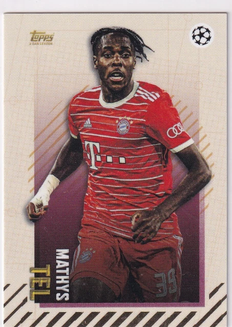 TOPPS UCL GOLD Champions League 2022/23 Mathys Tel EUR 3,49 - PicClick IT